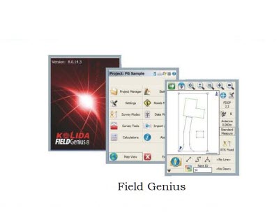 Software da campo, Field-Genius,SurvCe, Carlson, Software Topografico ...